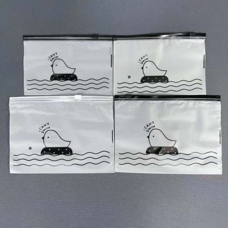 Jual Zipper Travel Pouch Bag Kantong Plastik Ziplock Organizer Zip Lock ...