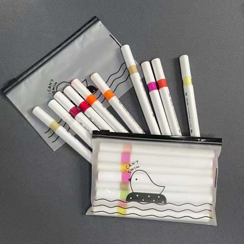 Jual Zipper Travel Pouch Bag Kantong Plastik Ziplock Organizer Zip Lock ...