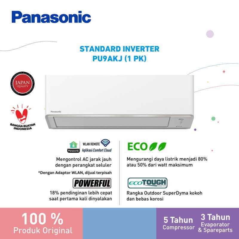 Promo Panasonic Cs/cu-pu9akj Ac Standard Inverter [1 Pk] Diskon 19% Di ...