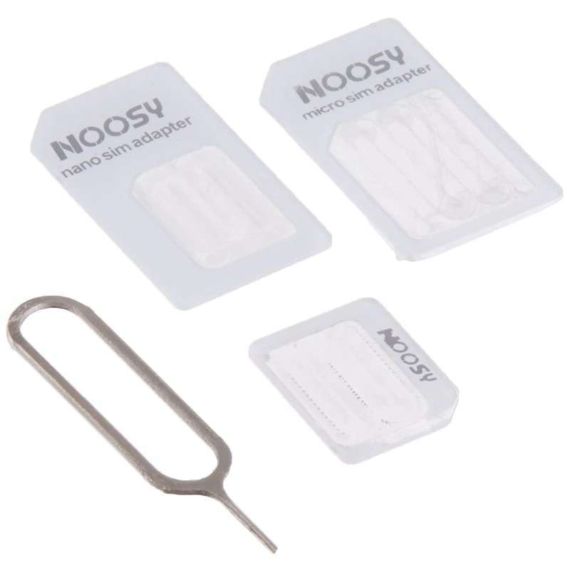 Jual Sim Card Adapter 4 In 1 Mikro Nano Mini Adapter Kartu Sim Tempat ...
