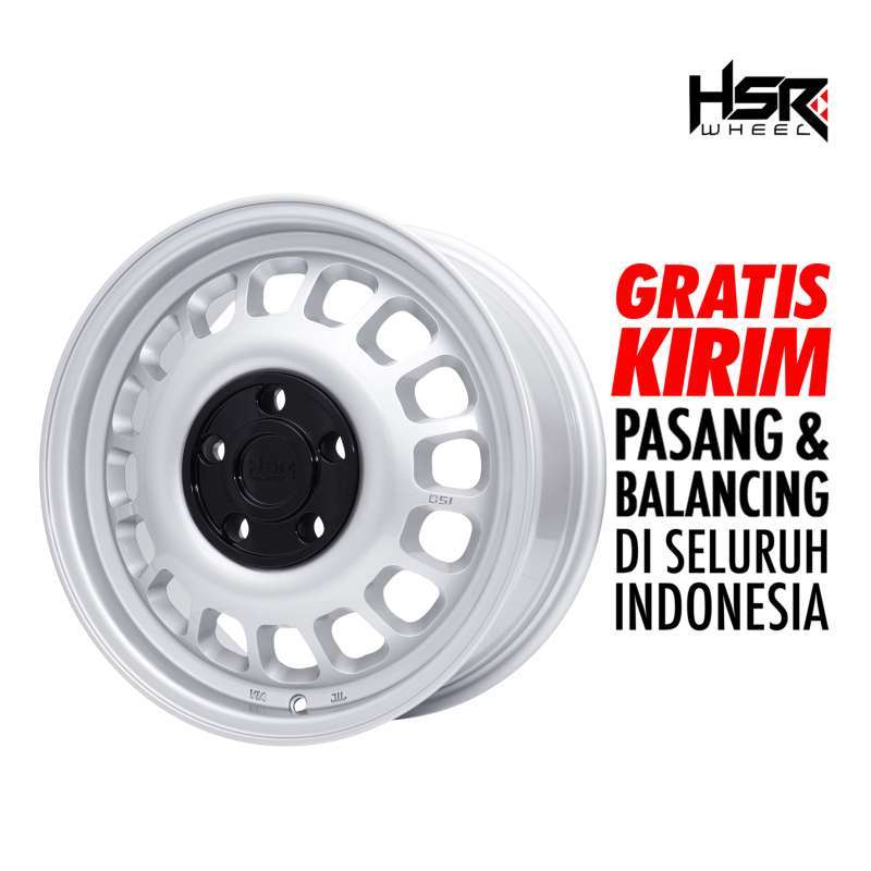 Jual Velg Hsr Wheel Bsi Hsr R16x65 H5x114,3 Et42 Glossy Silver Di ...
