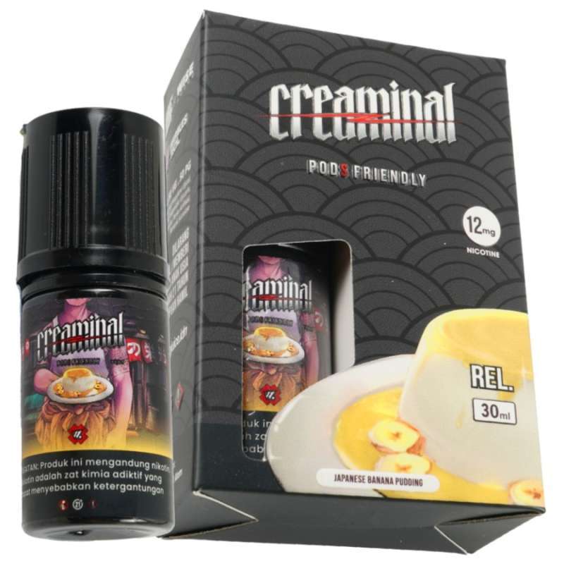Jual Creaminal Japanese Pudding Banana Pods Friendly 12mg 30ml Di Seller Egolegas - Jatiwaringin ...