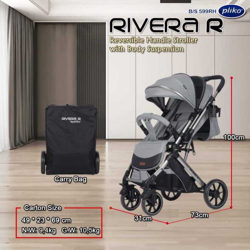 Jual New Stroller Anak Murah Pliko 599 Rivera R 599rh Di Seller Baby Smart Cool - Tanah Kali ...