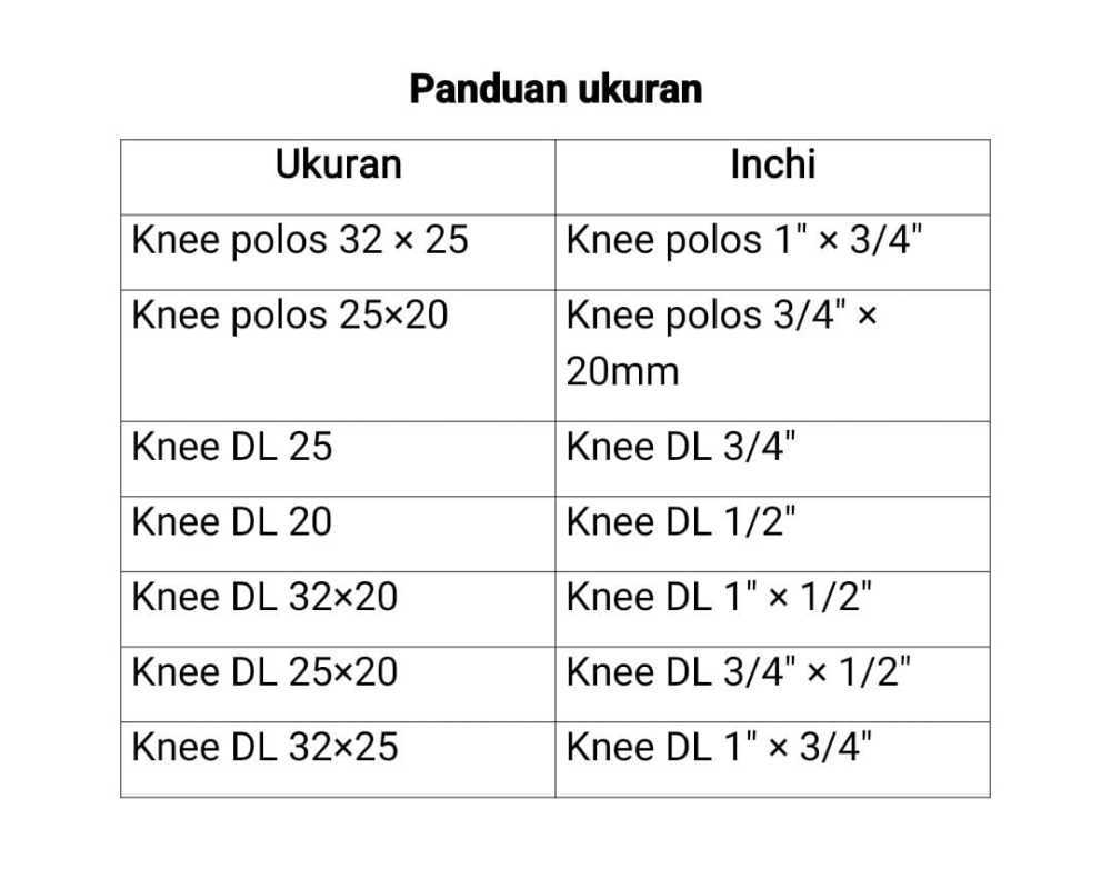 Jual Keni / Knee / L / Elbow Fitting Pvc, Knee Drat Luar / Valve Elbow ...