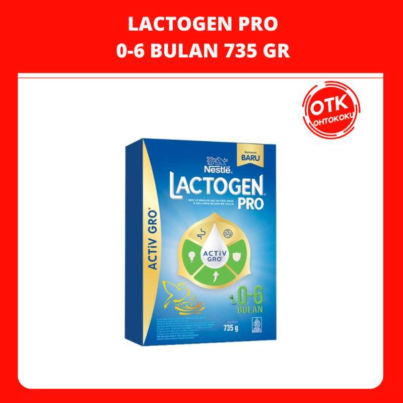 Jual Lactogen Pro 1 Susu Formula Bayi Usia 0-6 Bulan 735 Gr Di Seller ...