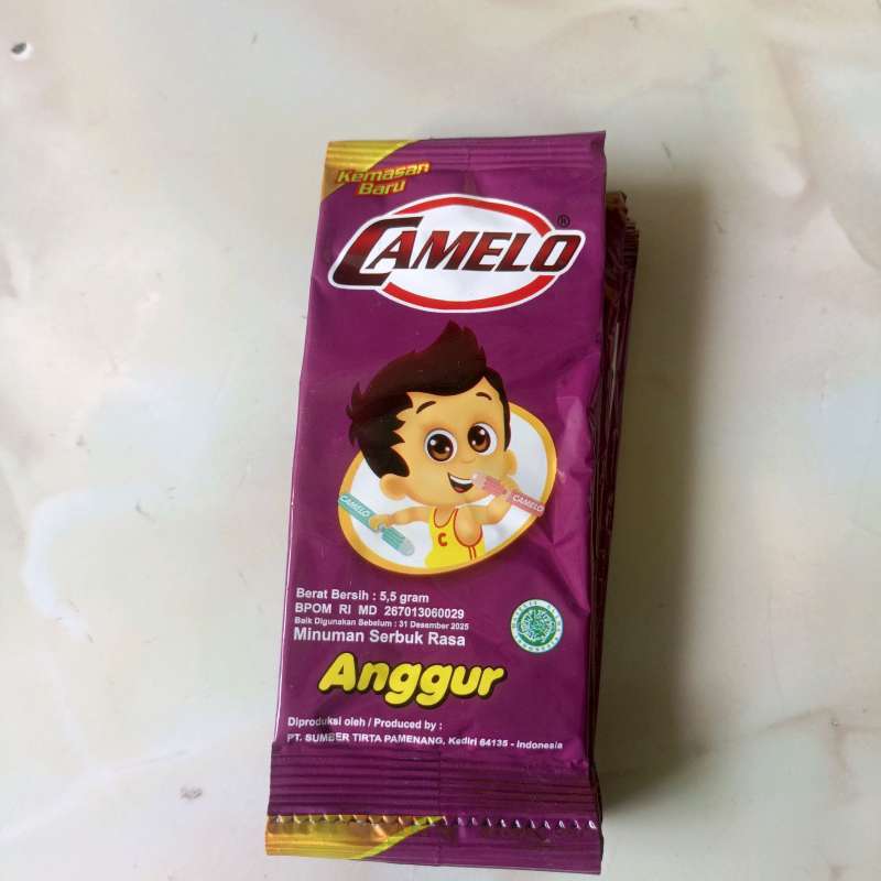 Jual 1 Renceng Es Camelo Isi 10 Pcs - Anggur Di Seller Fahma Macro ...
