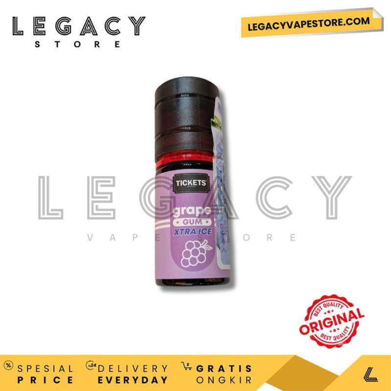 Jual Ticket Gum Xtra Ice Series 30ml - Peach Di Seller Legacy Pvs ...