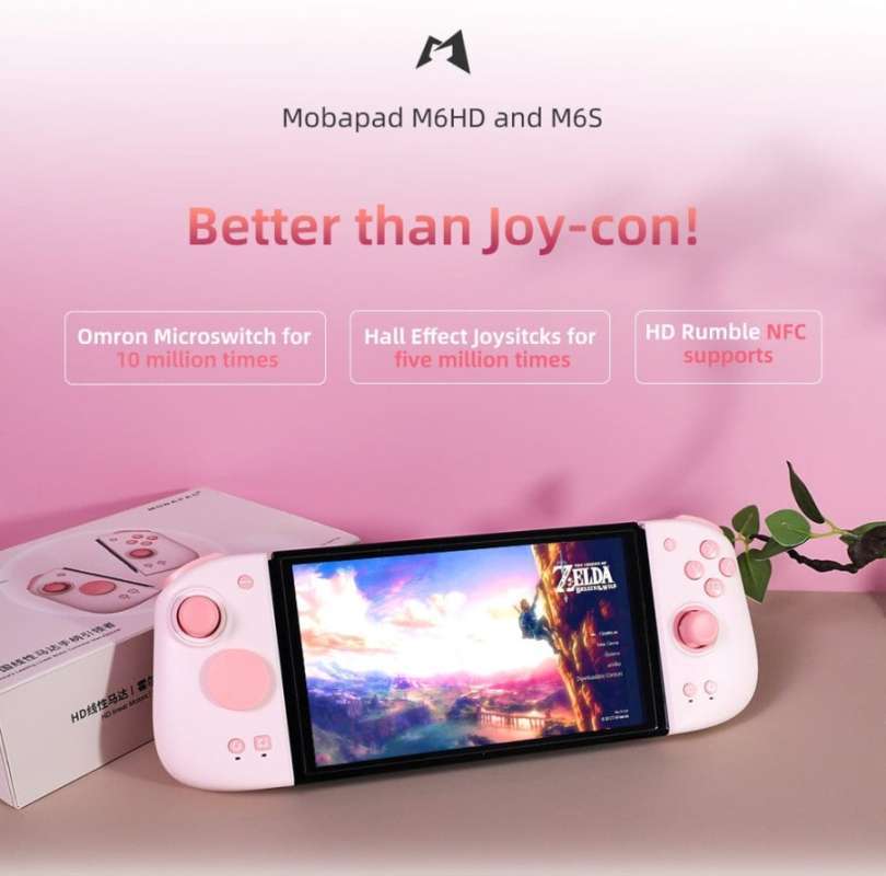 Promo Mobapad M6 S / M6 Hd Joycons Nintendo Switch Controller Hall ...