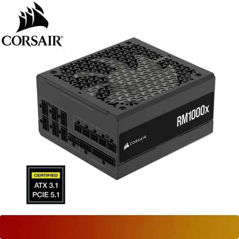 Jual Corsair Rm1000x | Psu 1000w 80+ Cybenetics Gold Fully Modular Cp ...
