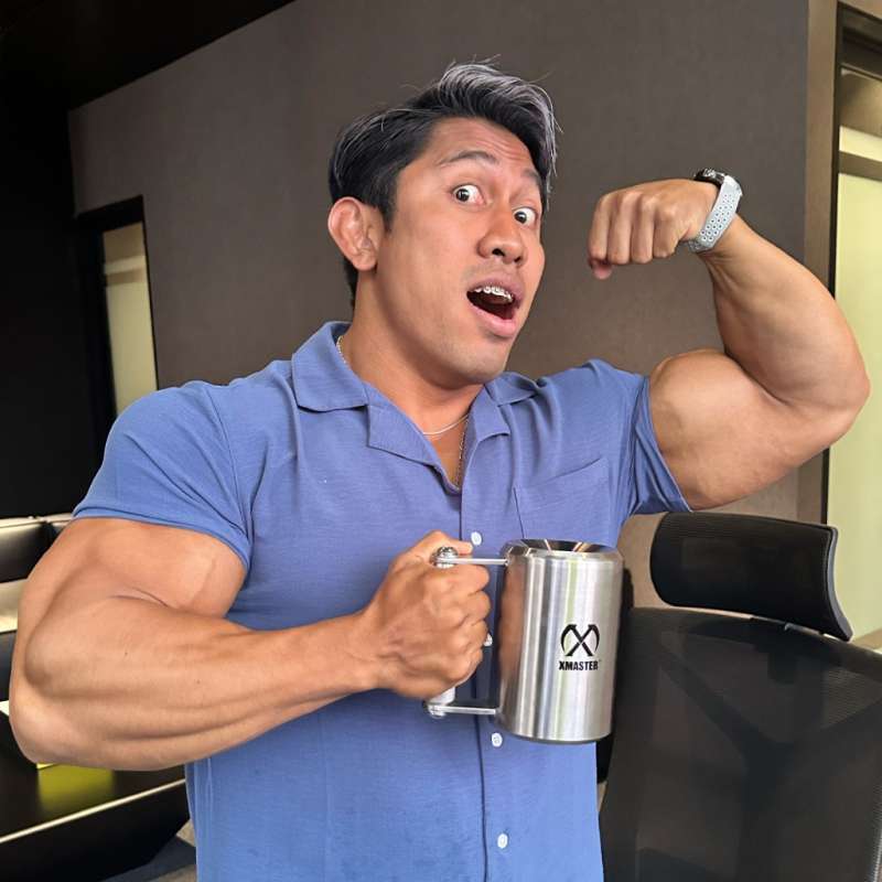 Jual Xmaster Heavy Mug Dumbbell Gelas Berat 304 Baja Tahan Karat ...