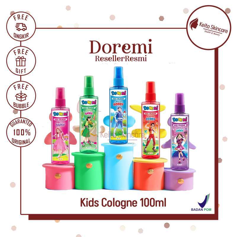 Promo Doremi Kids Cologne 100ml Parfum Anak - Drm Smiley Bobby Diskon ...