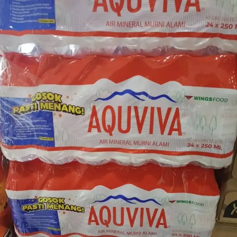 Jual Aquviva Air Mineral Kemasan Botol 250ml X 24 Di Seller Mitra Kirim ...