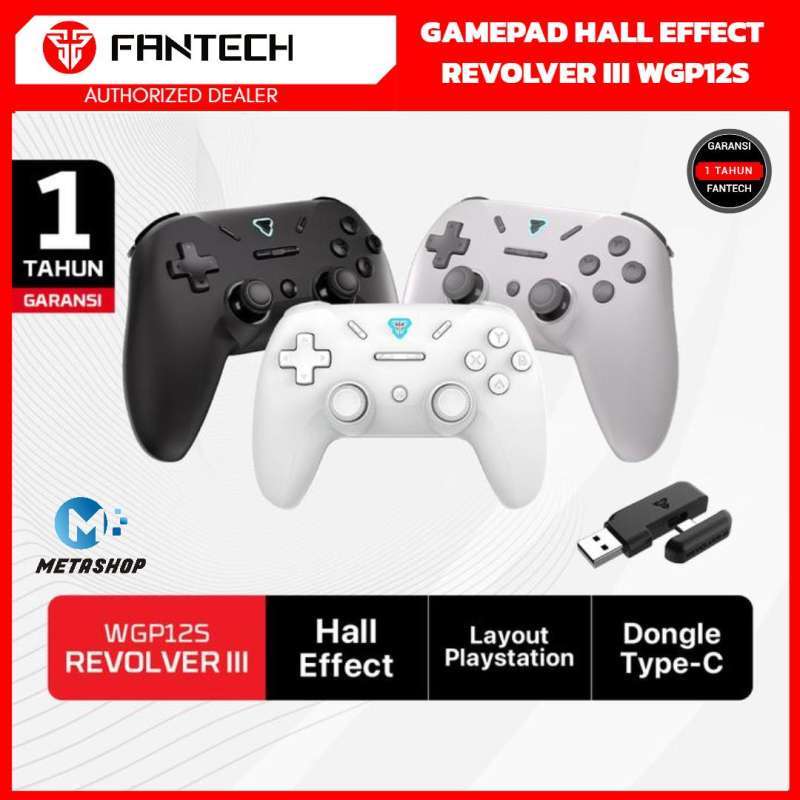 Jual Fantech Revolver Iii Wgp12s Gamepad Hall Effect Wireless Multi ...