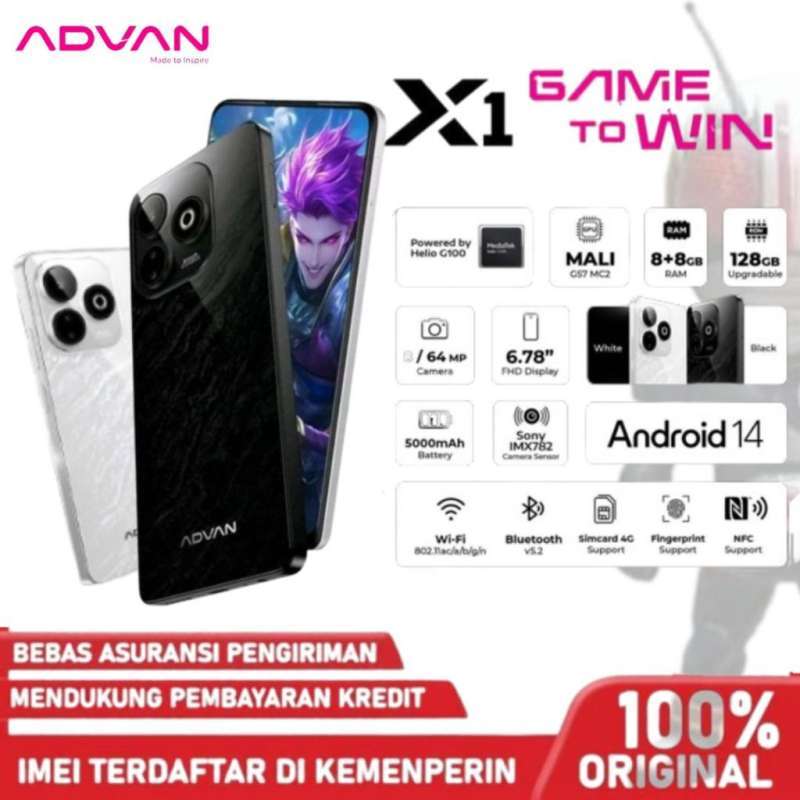 Advan X1 🔥 Terbaik - Harga Terbaru Mei 2026