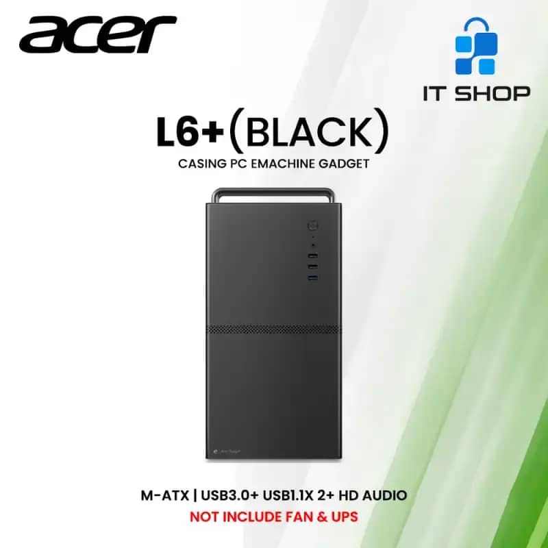 Jual Acer Casing Pc Gaming L6+ Black Di Seller It Shop Flagship Store ...
