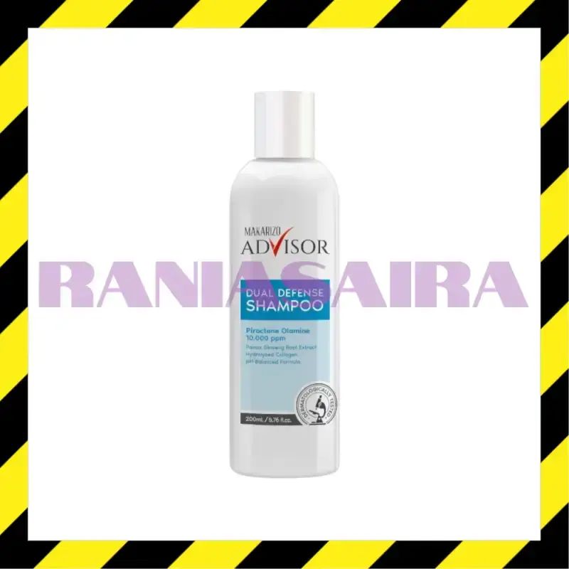 Promo Makarizo Advisor Clinical Shampoo Dual Defense 200ml Ketombe ...