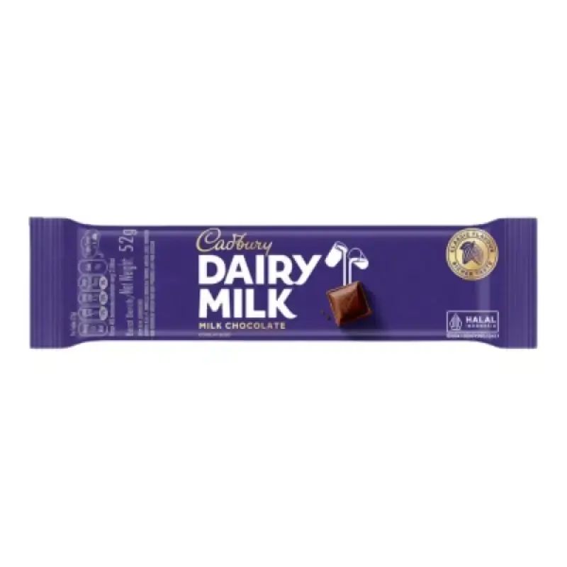 Promo Cadbury Dairy Milk 52gr Diskon 16% Di Seller Tiptop Online ...
