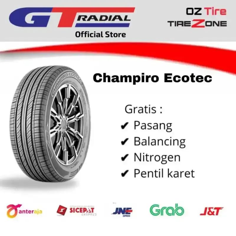 Promo Ban Mobil Gt Radial 185/55 R15 Champiro Ecotec Terbaru Tahun 2026 ...
