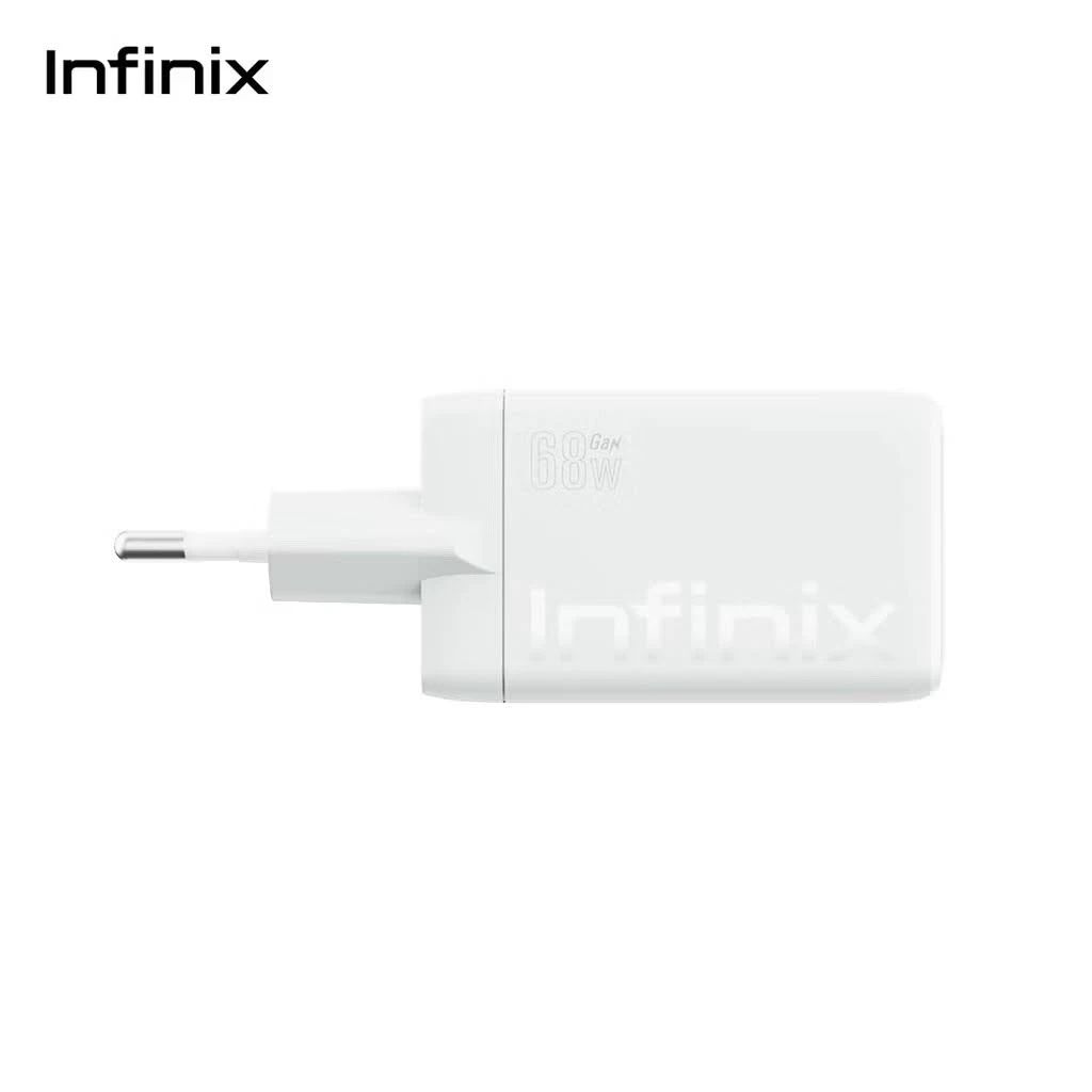 Promo Infinix Xc07 Charger Kit - Gan 68w Charger - 2c1a - Free Xdc95 ...