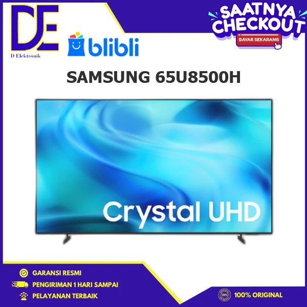 Jual Samsung 65u8500h Smart Tv 65 Inch Crystal Uhd Hdr 10+tizen Os 4k ...
