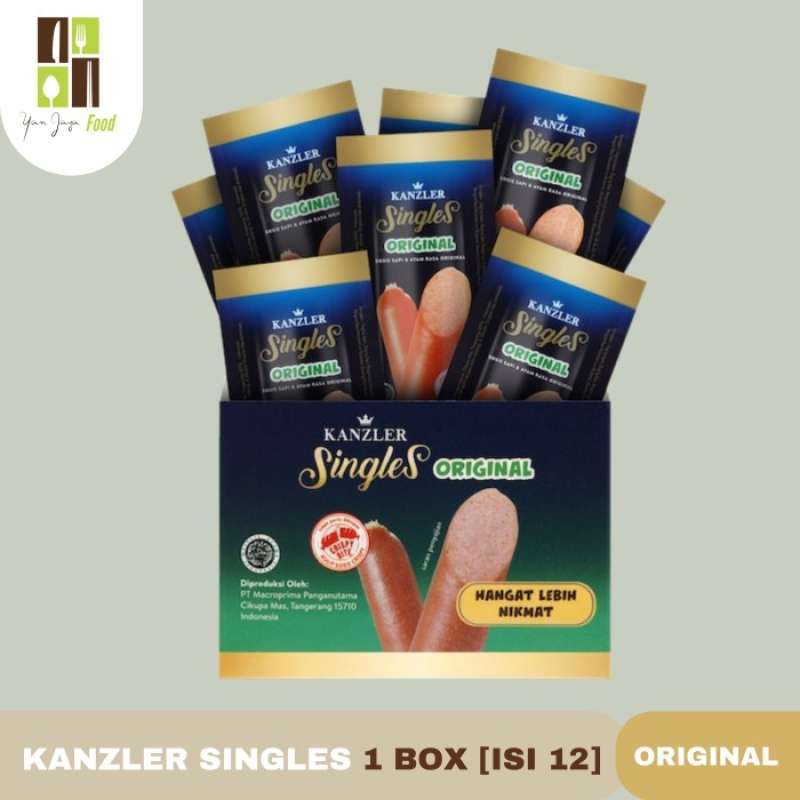 Jual Kanzler Singles Keju / Mini / Hot / Original 1 Box/dus Isi 12 Pcs ...