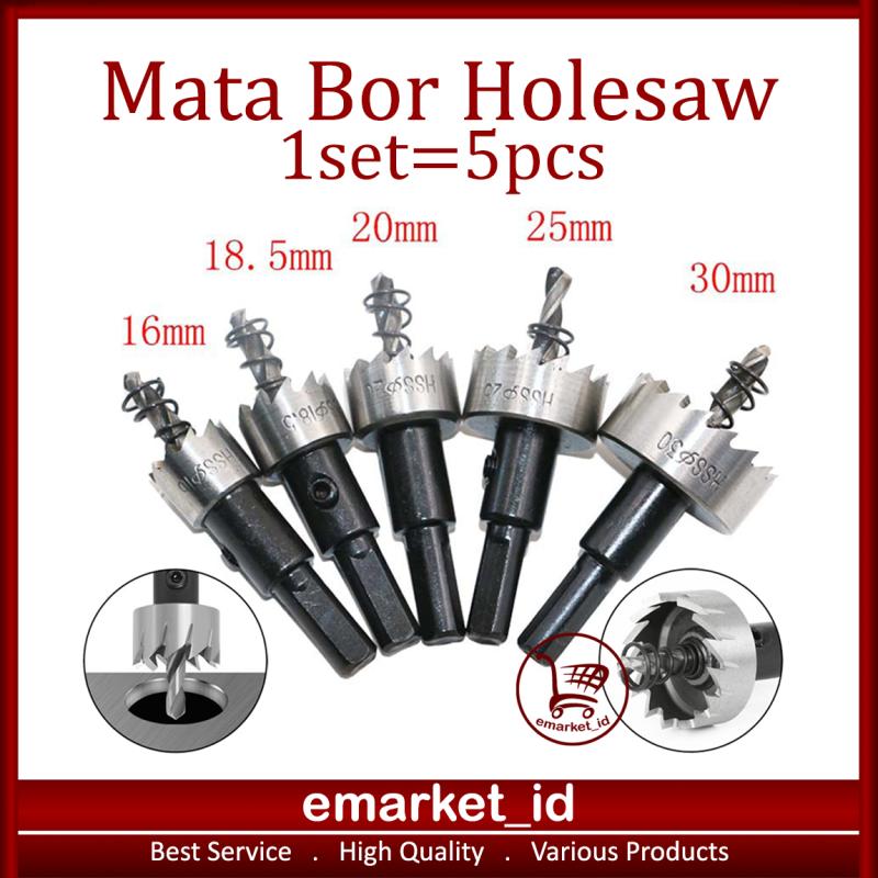 Jual Mata Bor Hole Saw 1 Set 💯 Harga Murah & Kualitas Terbaik Januari 2026