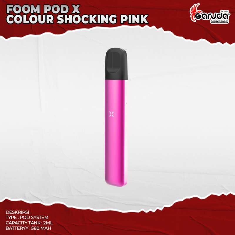 Jual Pod X Shocking Pink By Foom 100% Authentic Di Seller Garuda Vape ...