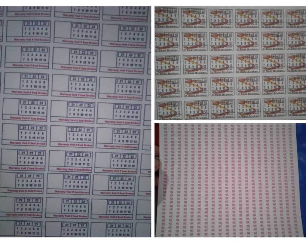 Jual Stiker Segel Garansi Pecah Telur Bisa Custom Hq Pakai Cetak ...