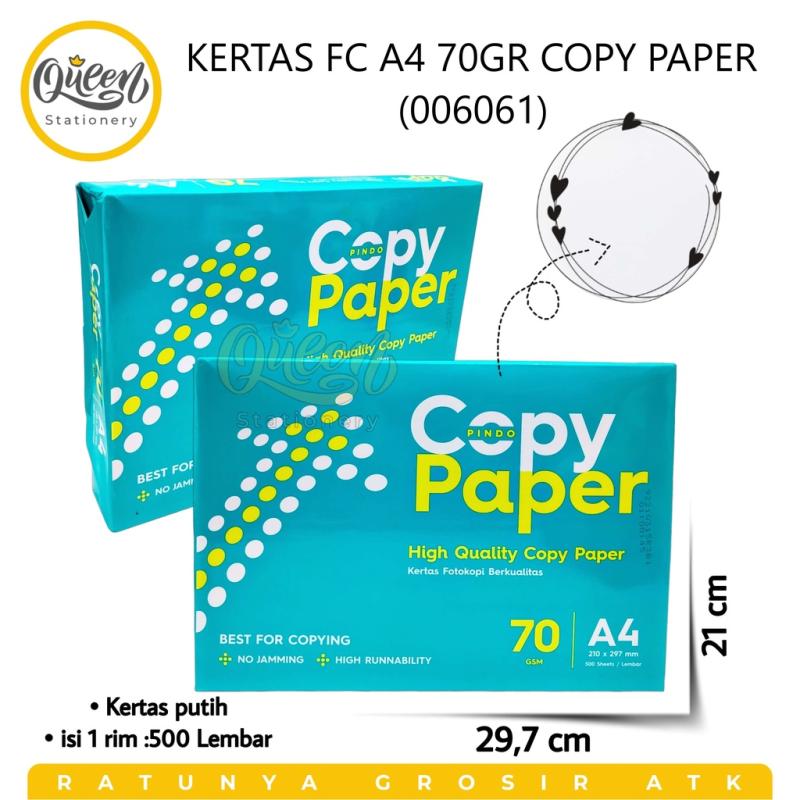 Jual Kertas A4 Copy Paper 70 Gr Original Harga Termurah Maret 2024 | Blibli