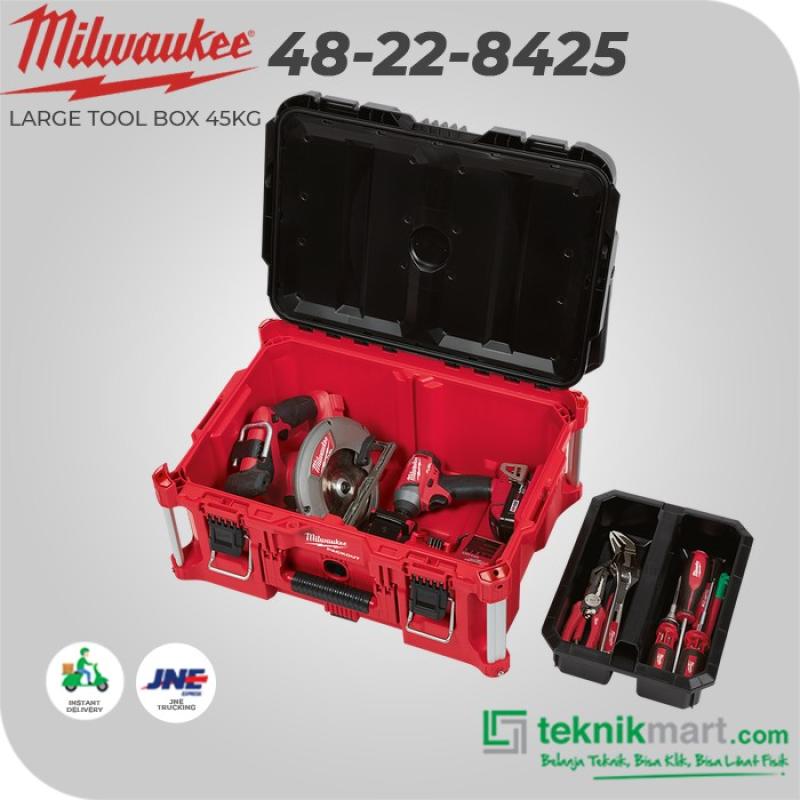 Jual Milwaukee 48-22-8425 45kg Large Tool Box / Kotak Penyimpanan Alat ...