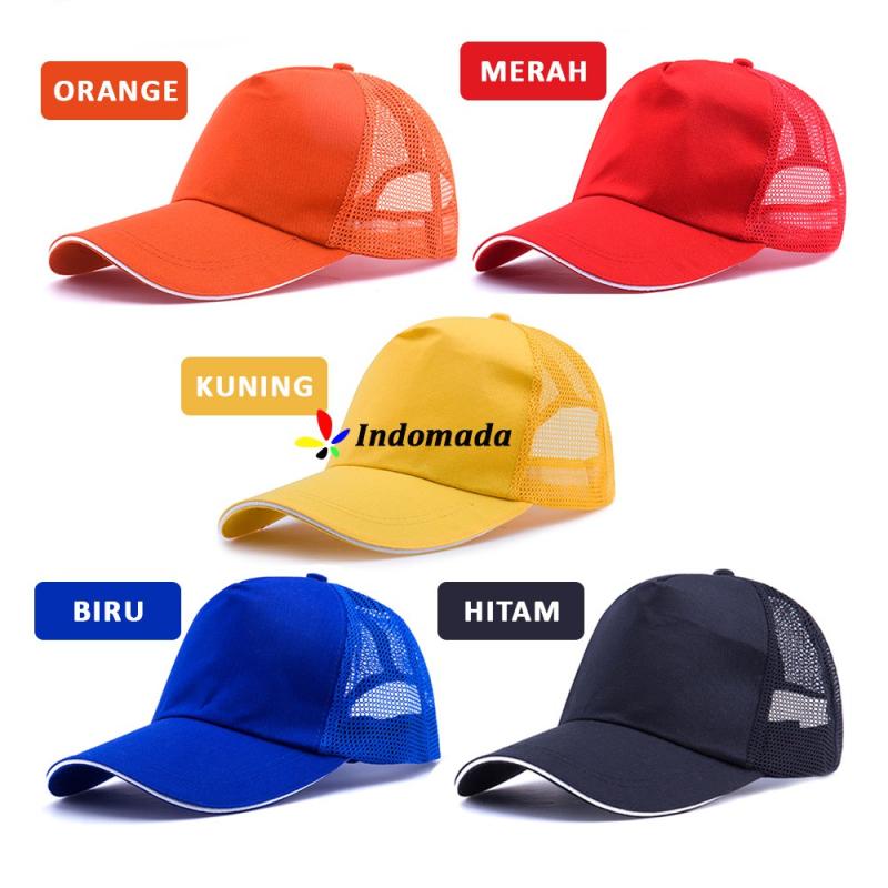 Jual Topi Jaring Polos Katun Pelayan Waitress Restaurant Shop Baseball ...