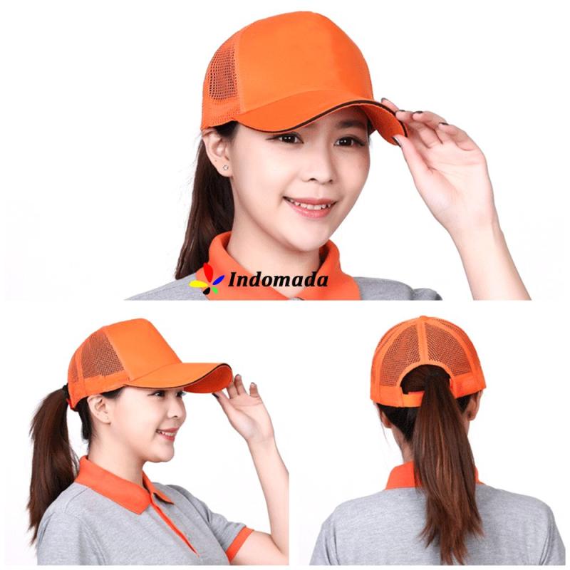 Jual Topi Jaring Polos Katun Pelayan Waitress Restaurant Shop Baseball ...