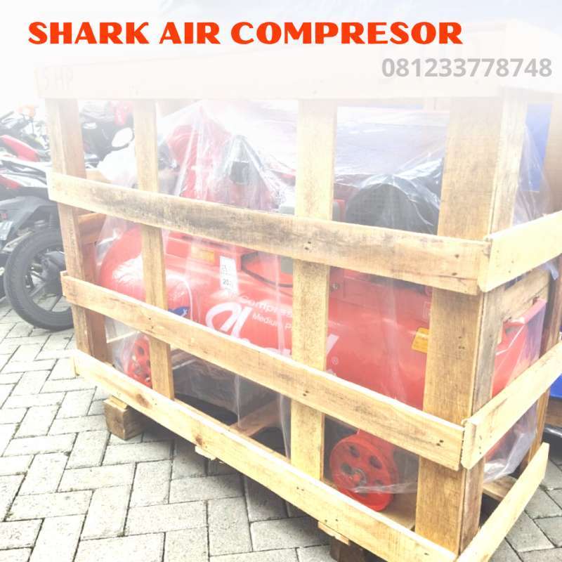 Jual Kompresor Angin/udara 5 Hp Diesel R180 Solar /shark Air Compressor ...