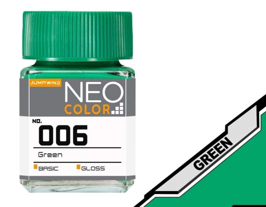 Jual Jumpwind Green Paint Model Kit Neo Basic Color 06 Di Seller ...