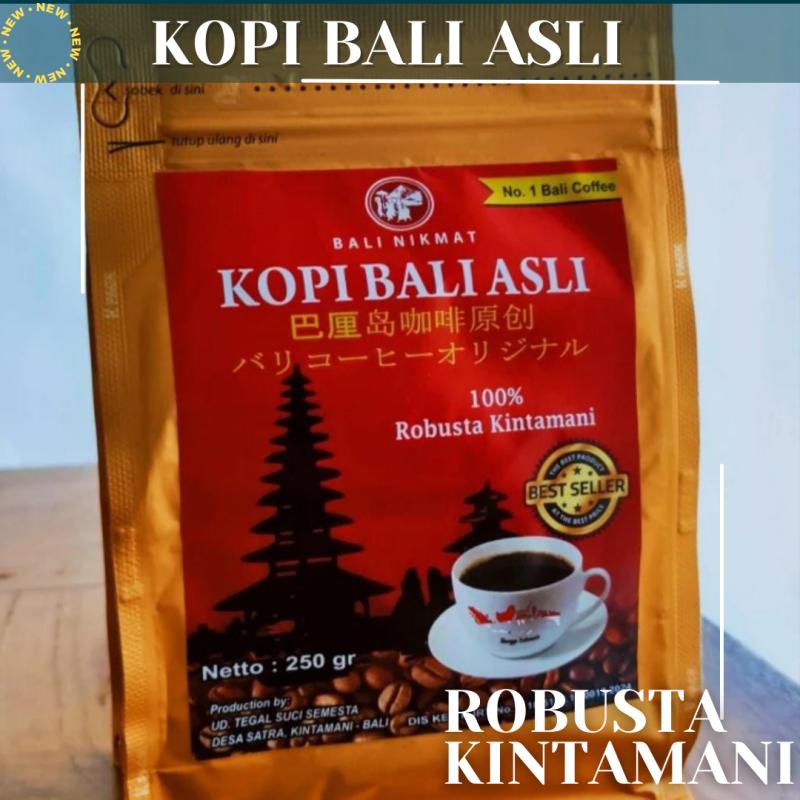 Jual Kopi Bali Asli Robusta Kintamani Bali Nikmat Premium 250gr Di ...
