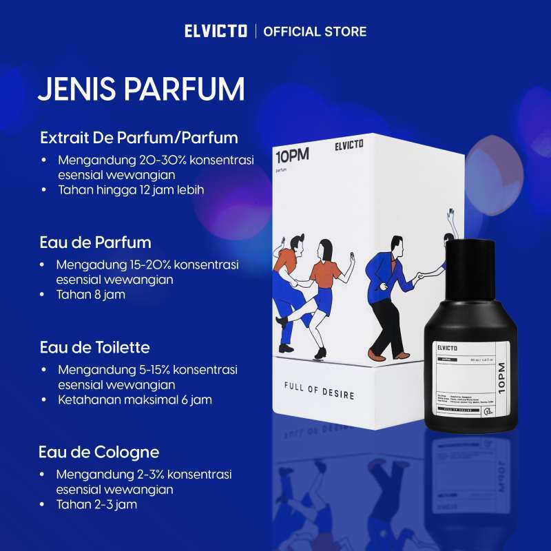 Promo Elvicto 10pm Extrait De Parfum 35ml Diskon 24% Di Seller Elvicto ...