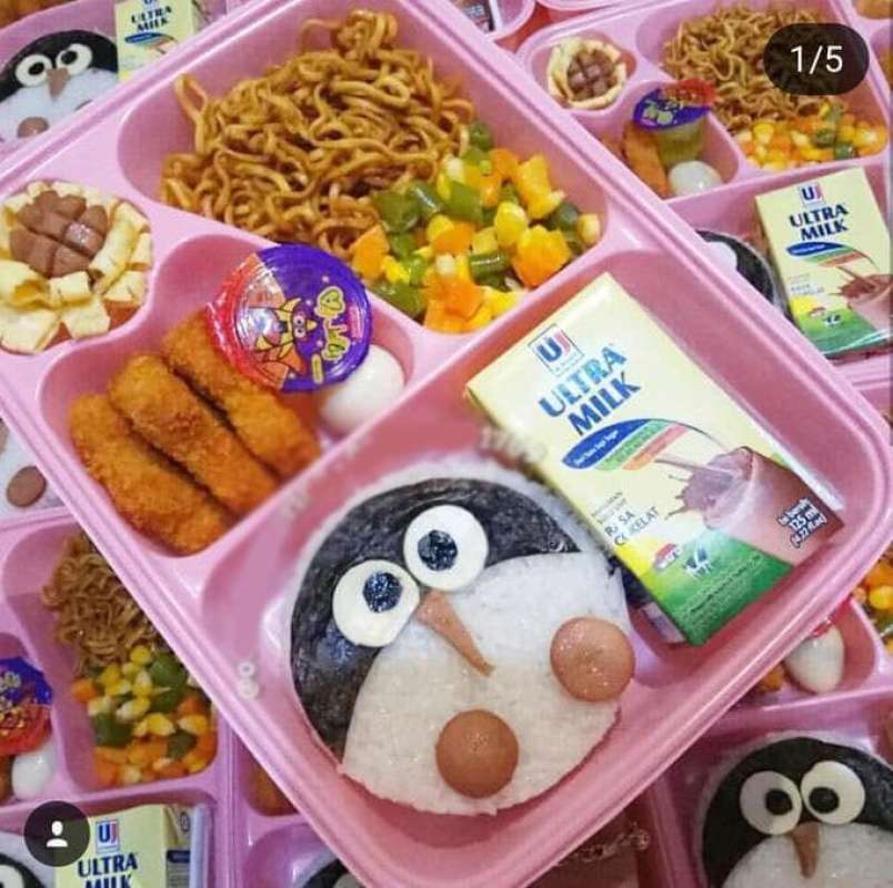 Jual Paket Bento Nasi Box Anak Untuk Acara Ulang Tahun Hajatan Lucu ...