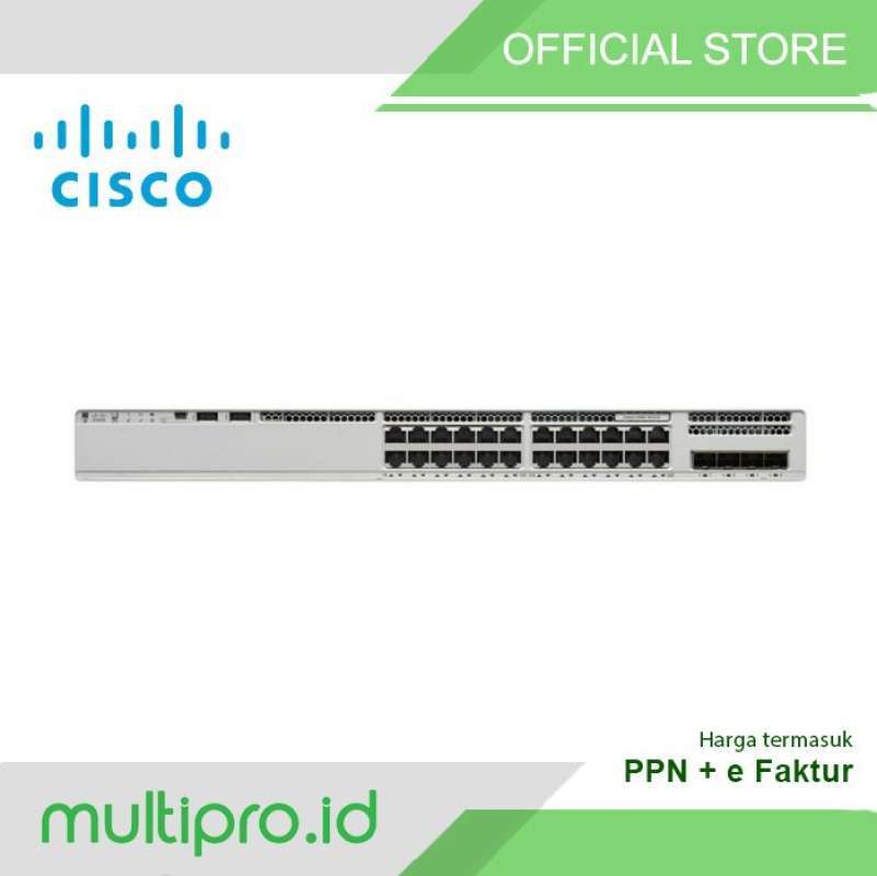 Jual Cisco C9200l-24p-4g-e Catalyst 9200 Series Switch + Smartnet Di Seller Multipro.id Official ...