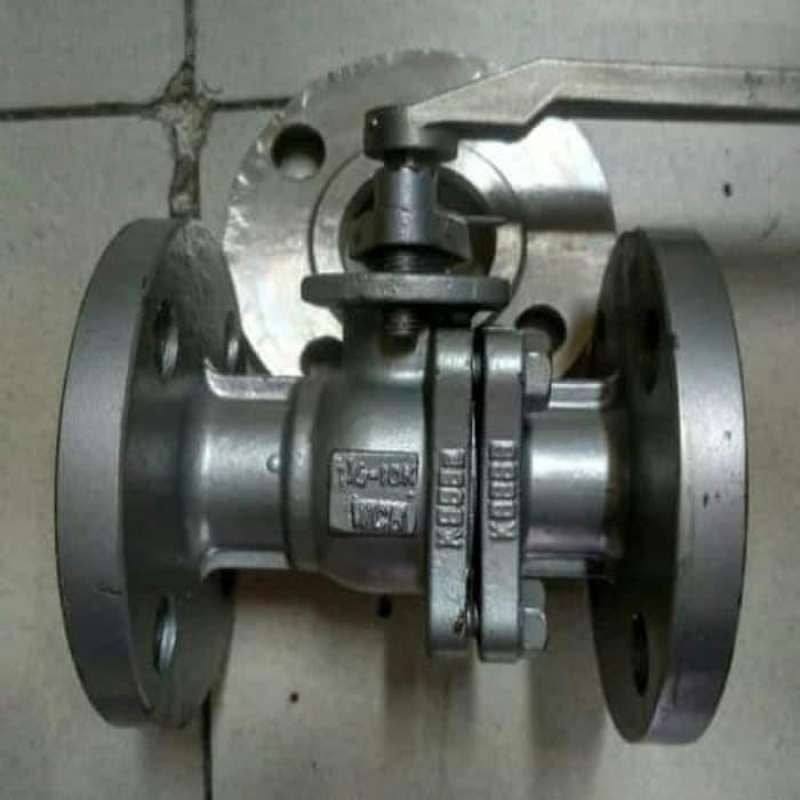 Jual Ball valve cast iron flange JIS 10k WCB diameter 8 di Seller Maju Jaya Packing - Mangga ...