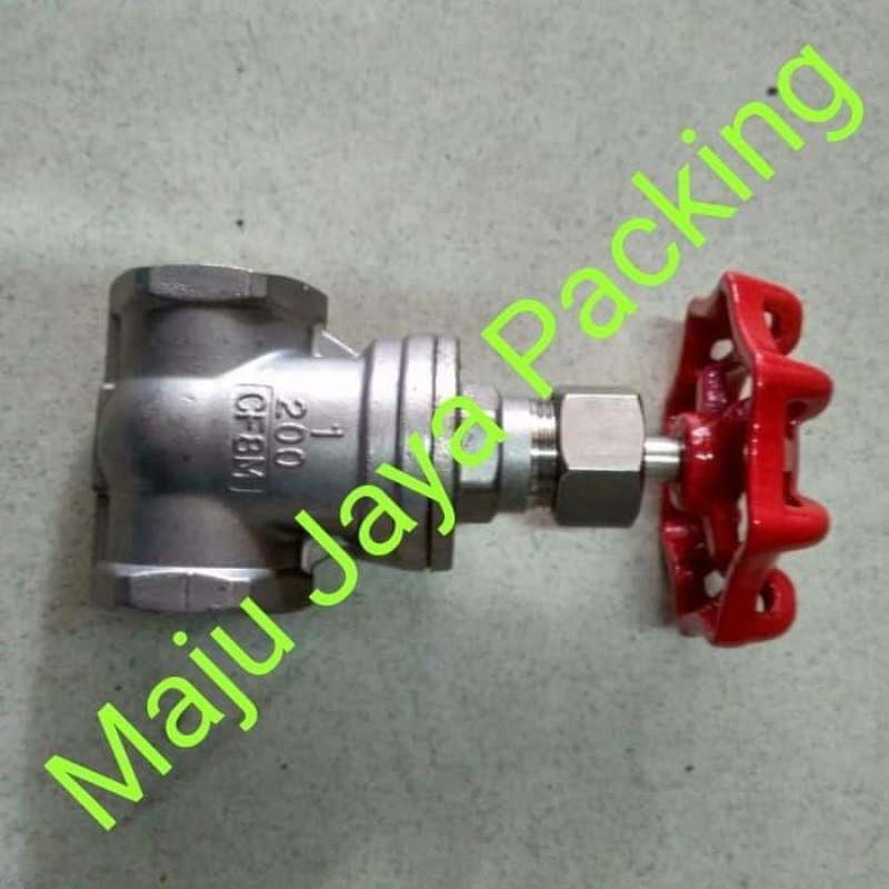 Jual Gate Valve Stainless Steel Ss 316 Drat 2-1/2 Inchi Di Seller Maju ...