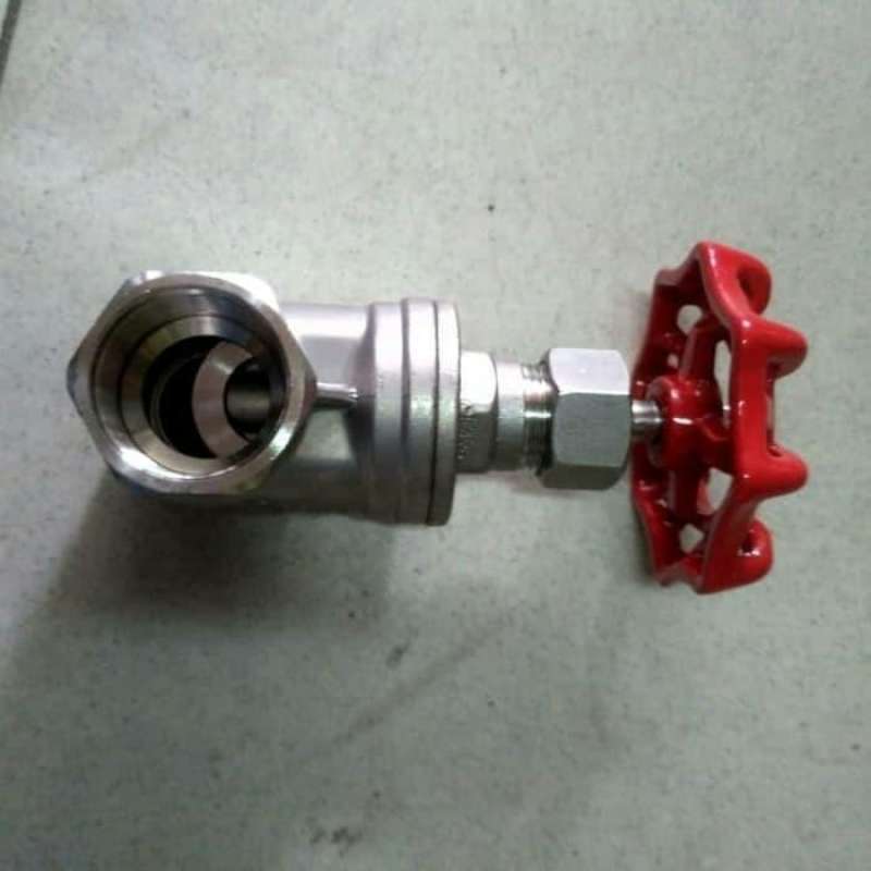Jual Gate Valve Stainless Steel Ss 316 Drat 2-1/2 Inchi Di Seller Maju ...