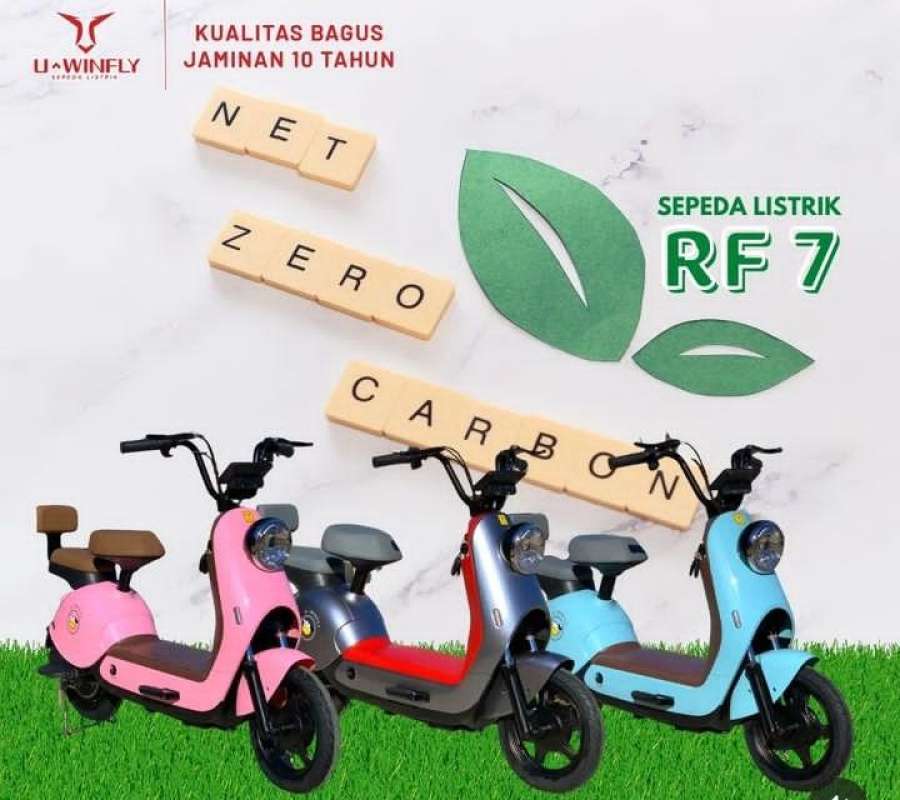 Jual Sepeda Listrik Uwinfly Redfish 7 Rf7 500 Watt Bergaransi Di Seller ...