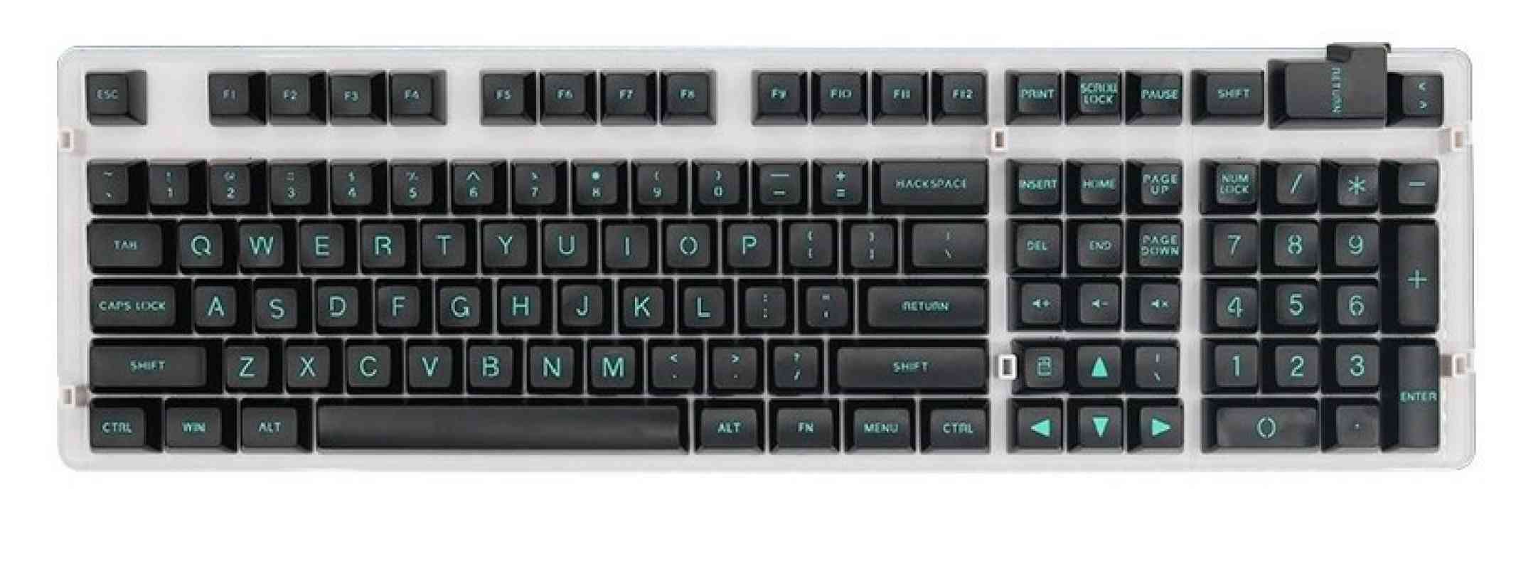 Jual Sa Profile Keycaps Abs Double Shot Mechanical Keyboard - Black ...