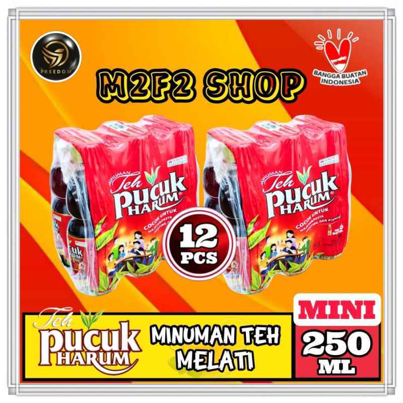 Promo Teh Pucuk Harum Mini Botol Pet - 250 ml (Kemasan 12 Pcs) Diskon 22% di Seller M2F2 SHOP ...