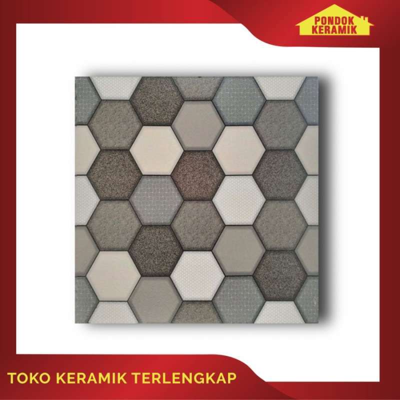 Jual Keramik Lantai 40X40 Alsace Grey KW IV di Seller PONDOK KERAMIK ...