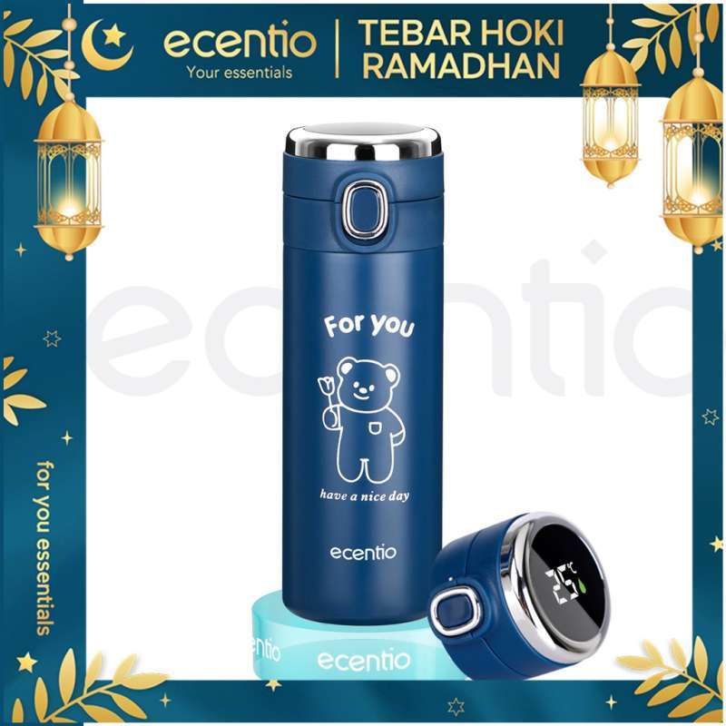 Jual Tumbler Led Suhu 420ml /termos Air Panas Lucu Led Display Cup Tumbler Botol Minum Termos ...