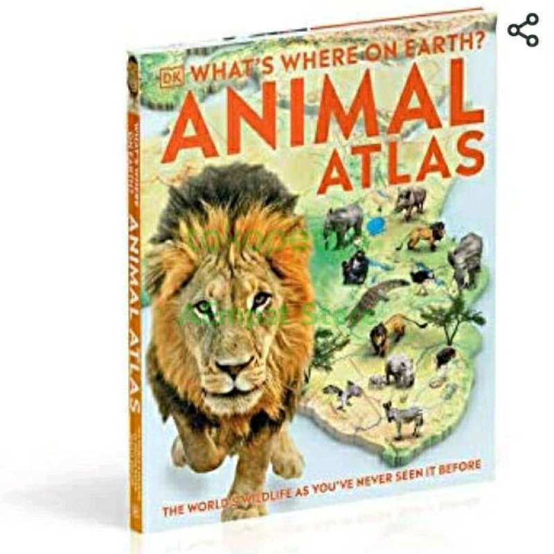 Promo DK: What’s Where on Earth?: Animal Atlas Diskon 23% di Seller ...