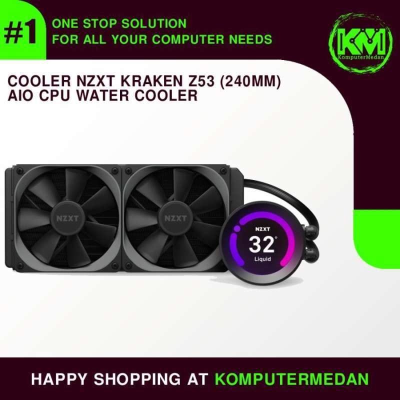 Jual Cooler Nzxt Kraken Z53 (240mm) Aio Cpu Water Cooler Di Seller ...