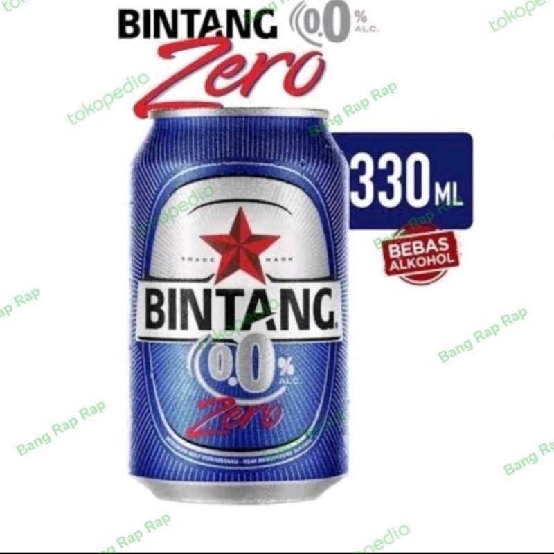 Jual BINTANG ZERO KALENG 330ML di Seller Toko STH - Babakan Ciparay ...