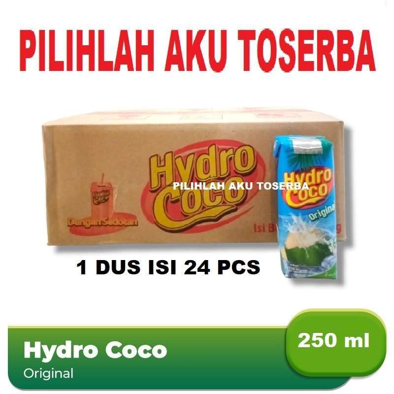 Promo Hydro Coco 250ml Air Kelapa - ( Harga 1 Dus ) Diskon 11% Di Seller Pilihlah Aku Toserba ...